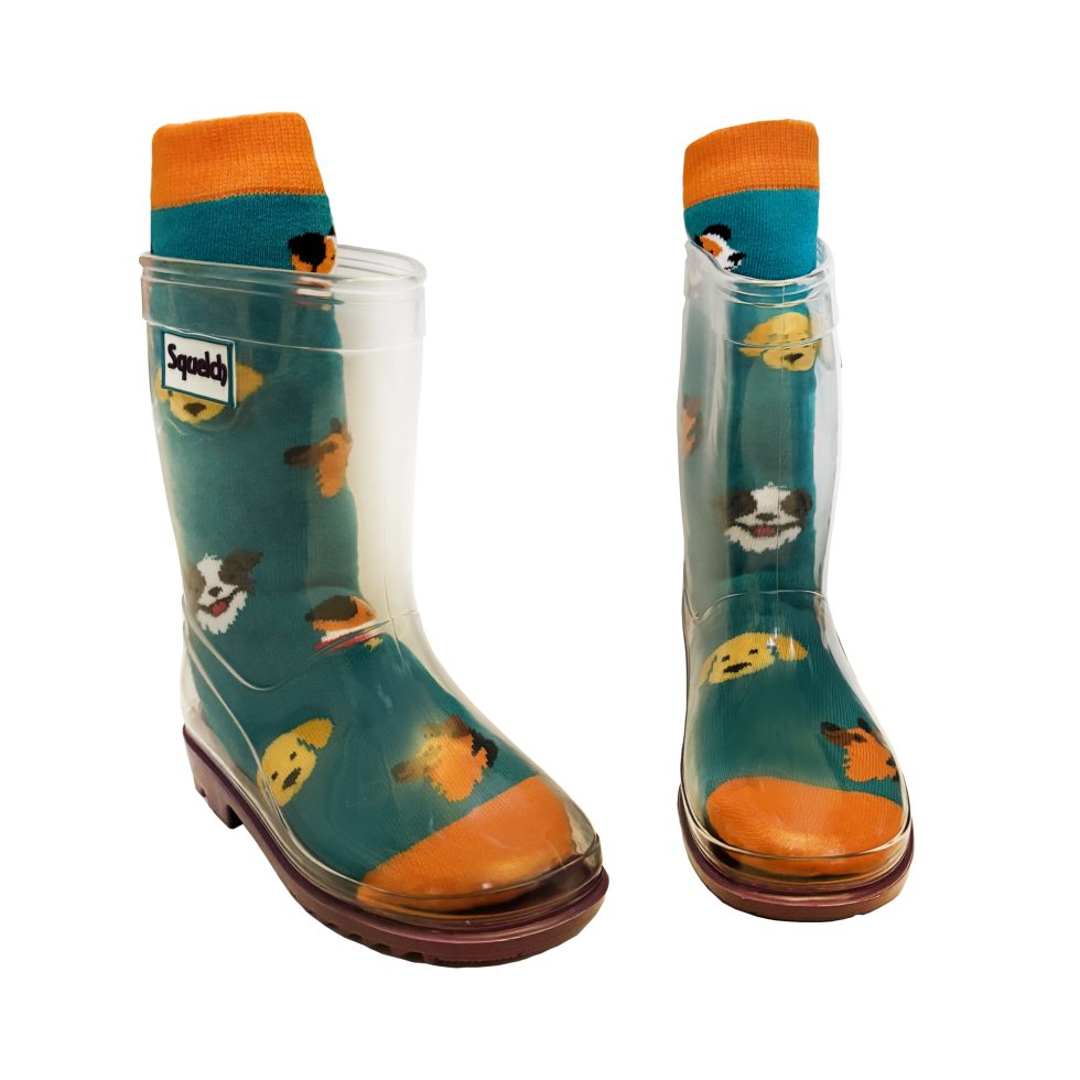 Puppies Welly Socks - Squelch